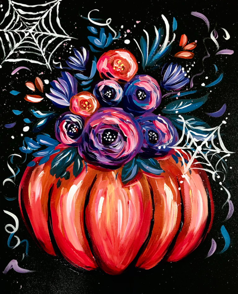 10 Easy Painting Ideas for Fall & Halloween | wendyanderson.art